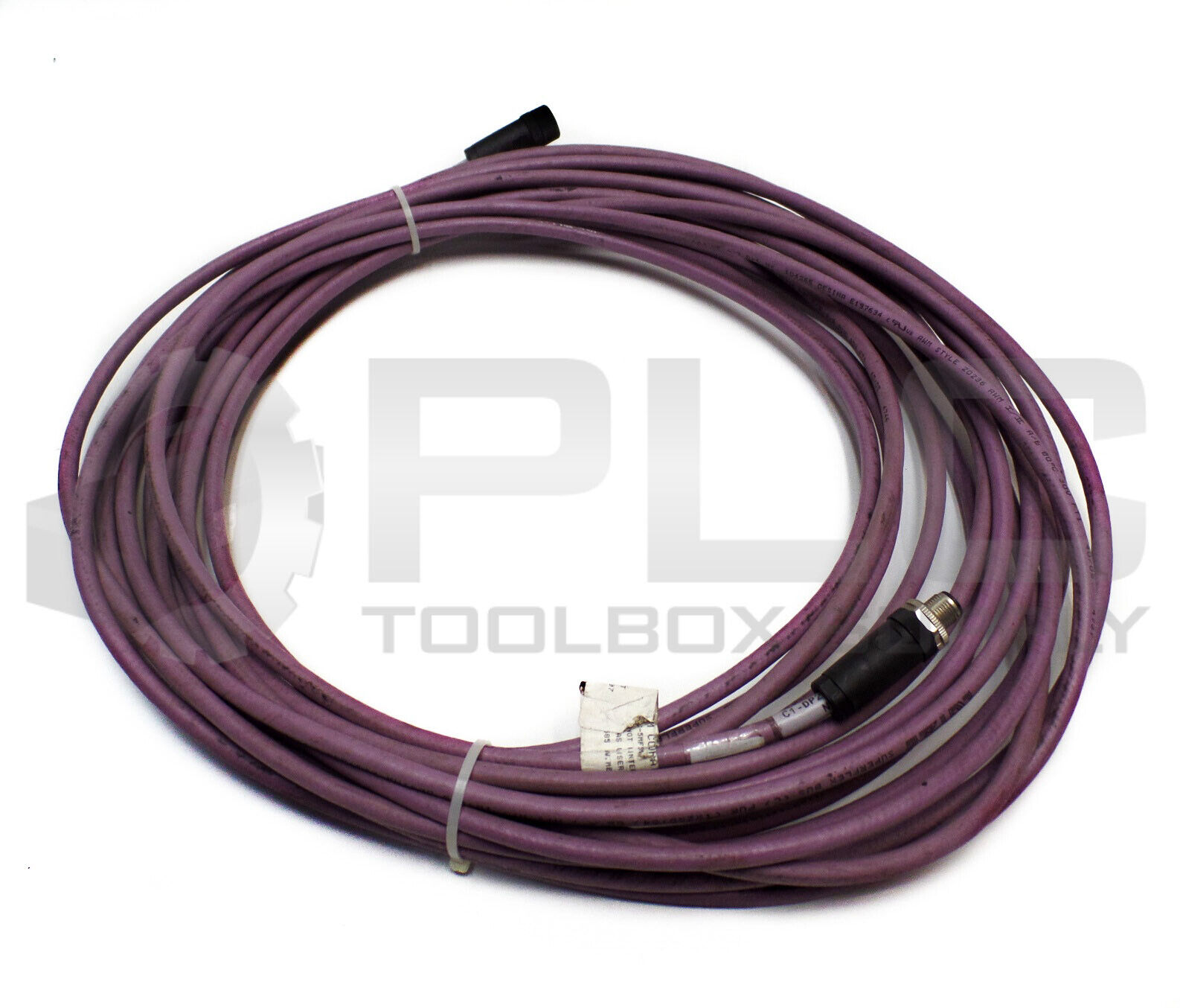 LUTZE SUPERFLEX BUS 104265 CABLE, 5 PIN FITTINGS, 40 FEET - PLC Toolbox ...