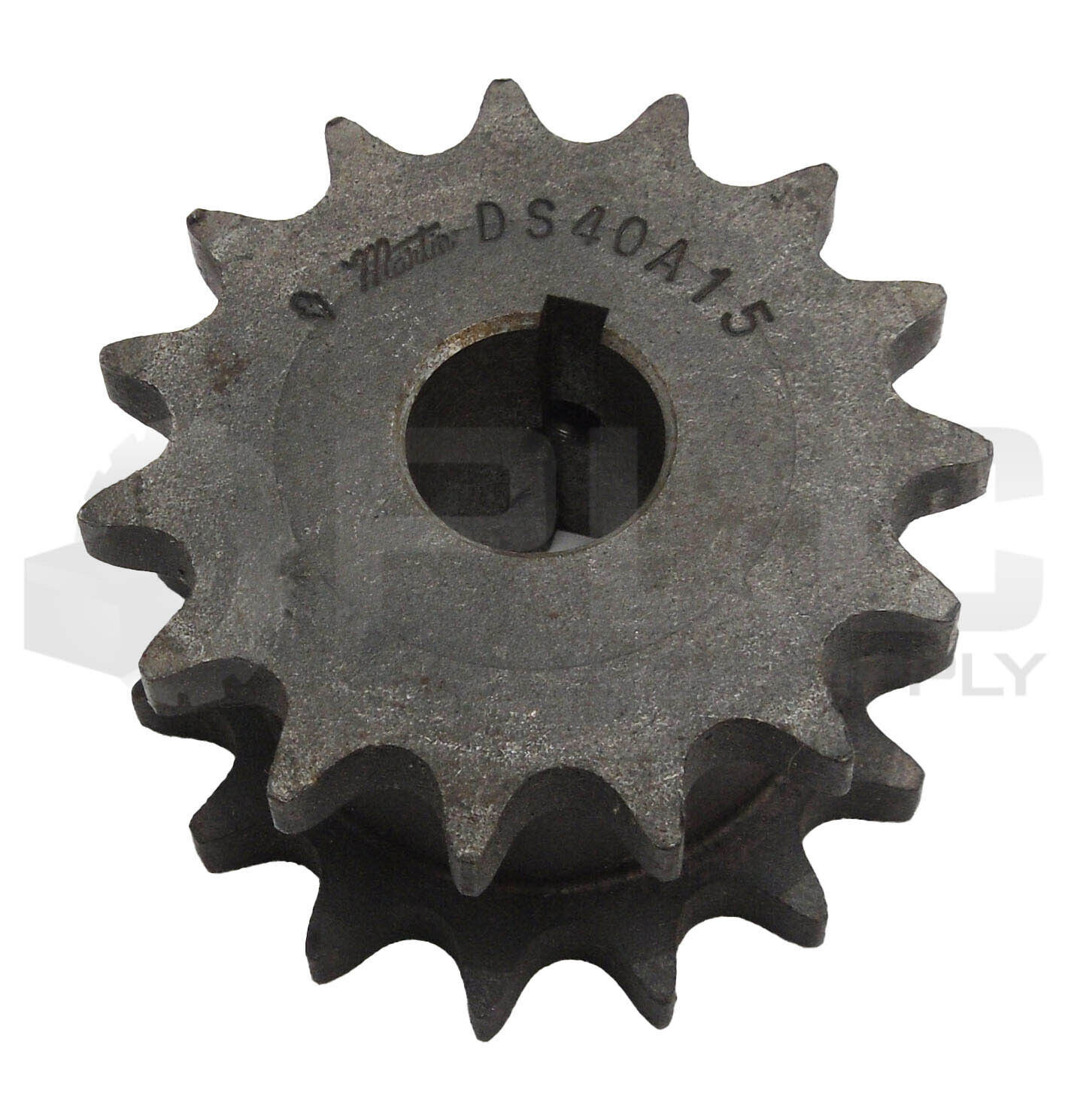 MARTIN DS40A15 DOUBLE ROW SPROCKET 3/4" BORE 15T - PLC Toolbox Supply