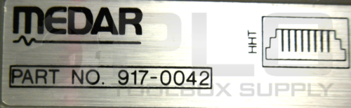 MEDAR 917-0042 CONTROL CARD PROCESSOR MODULE - PLC Toolbox Supply