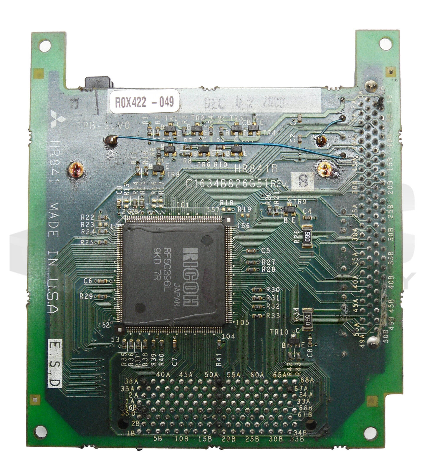 MITSUBISHI HR841 NETWORK CIRCUIT BOARD C1634B826G51 HR841B - PLC ...