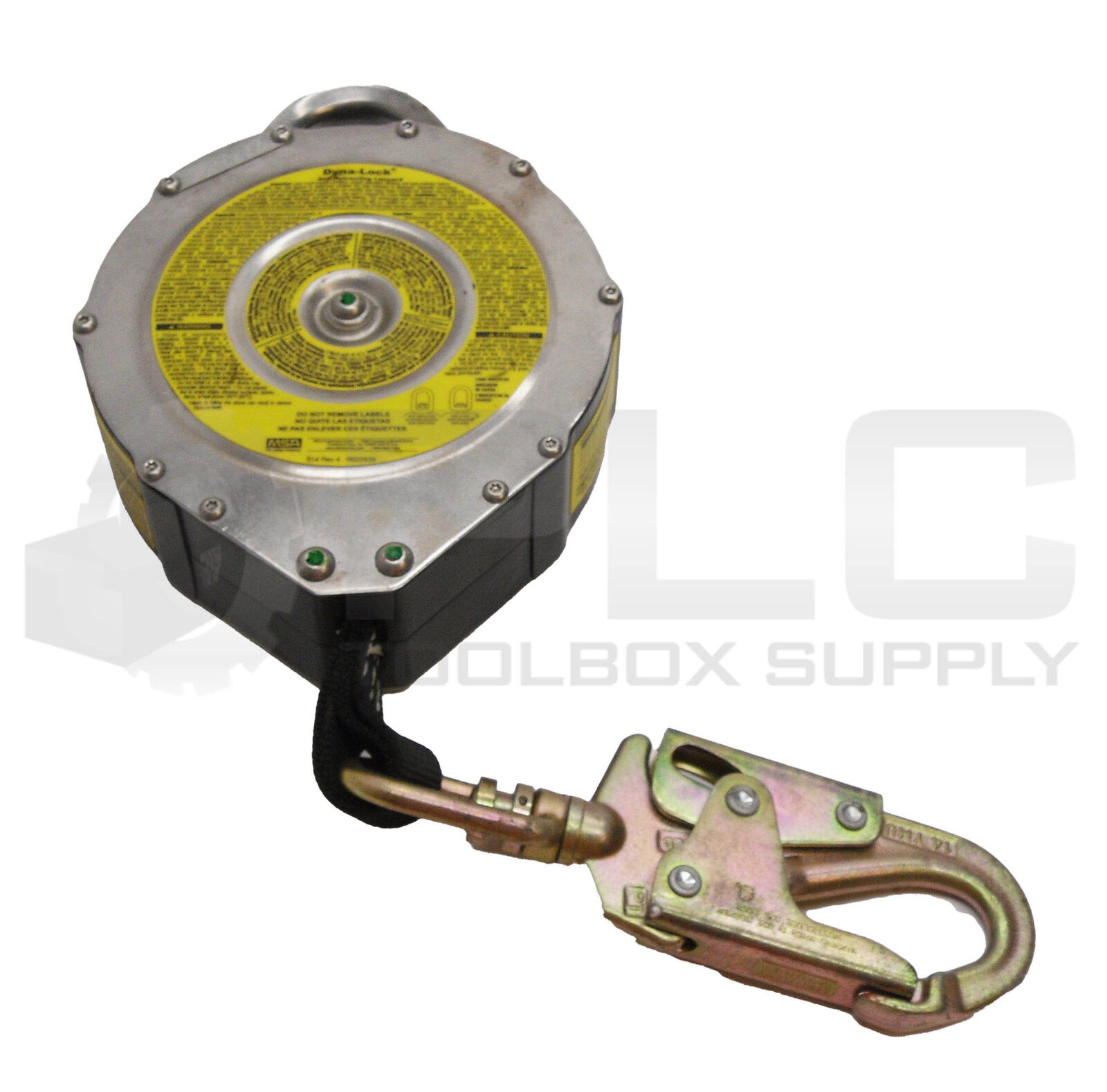 MSA 506615 SELF RETRACTING LANYARD 20′ 130-310LB - PLC Toolbox Supply