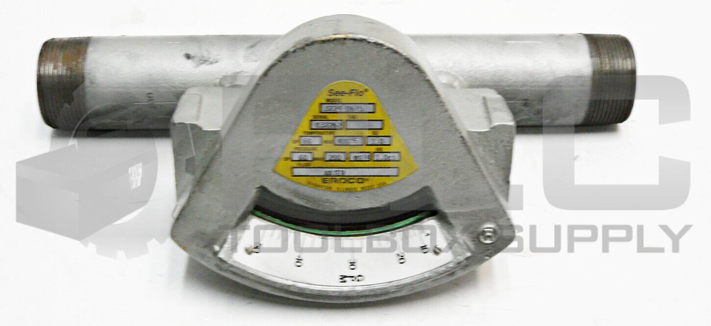 NEW ERDCO 3224-06T5 SEE-FLO FLOW METER - PLC Toolbox Supply