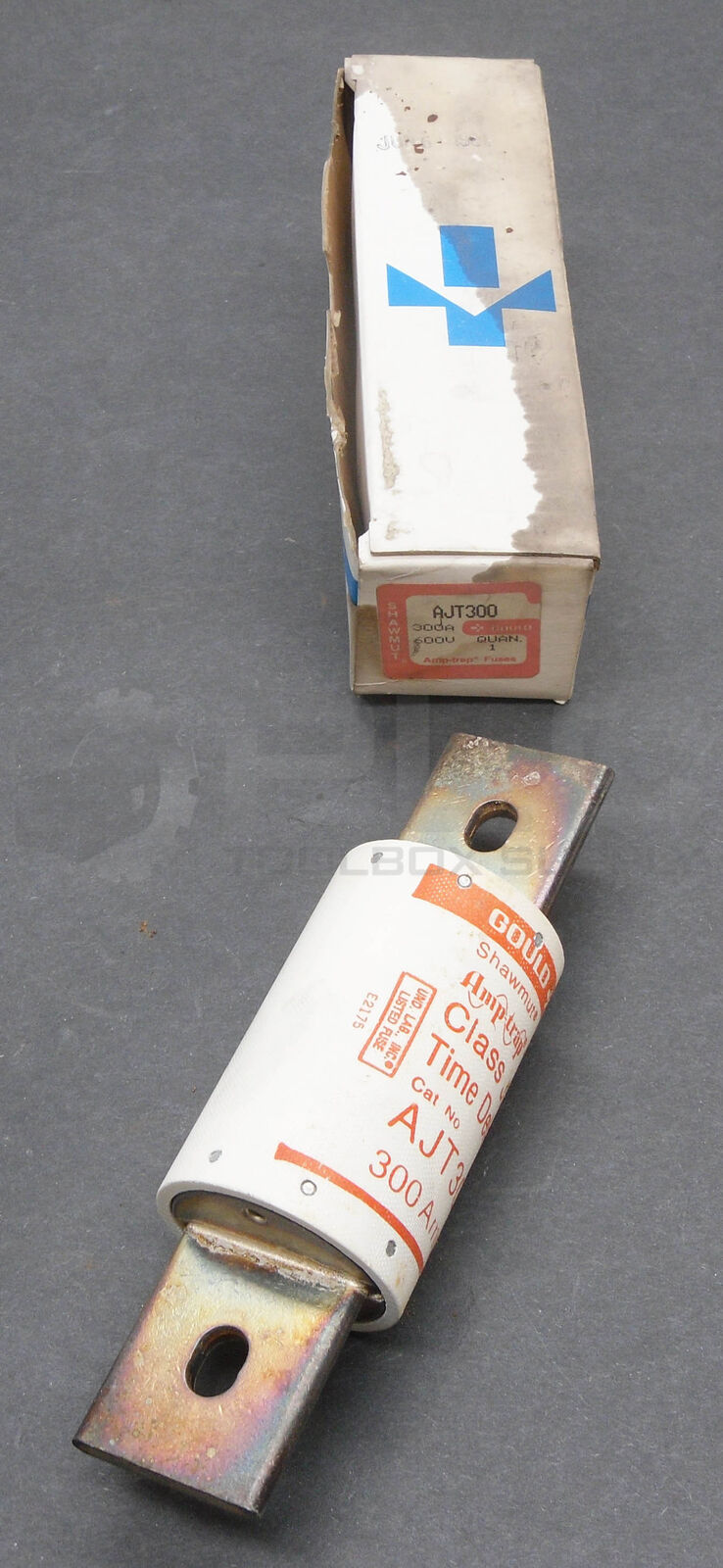 NEW GOULD SHAWMUT AJT300 TIME DELAY FUSE CLASS J 600V 300A *READ* - PLC ...