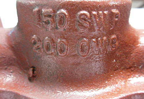 NEW HOMESTEAD FIG-612 PLUG VALVE 200 OWG 1V - PLC Toolbox Supply