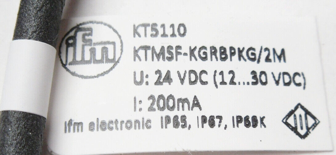 NEW IFM KTMSF-KGRBPKG/2M-KT5110 ILLUMINATED PUSH BUTTON - PLC Toolbox ...