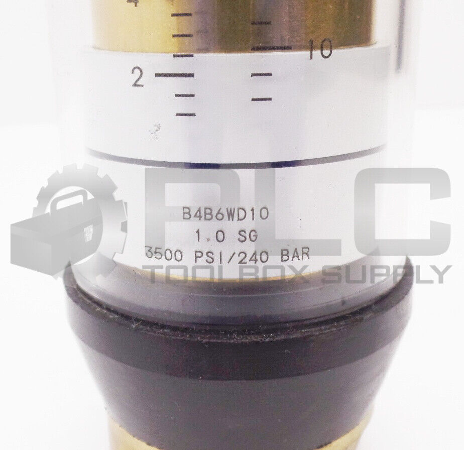 NEW LAKE MONITORS B4B6WD10 BASIC VARIABLE AREA FLOW METER - PLC Toolbox ...