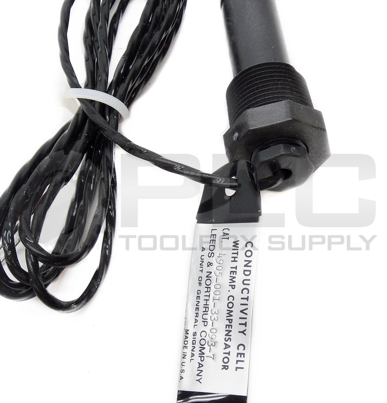 NEW LEEDS & NORTHRUP CO. 4905-001-33-093-7 CONDUCTIVITY CELL W/ TEMP COMPENSATOR - PLC Toolbox ...