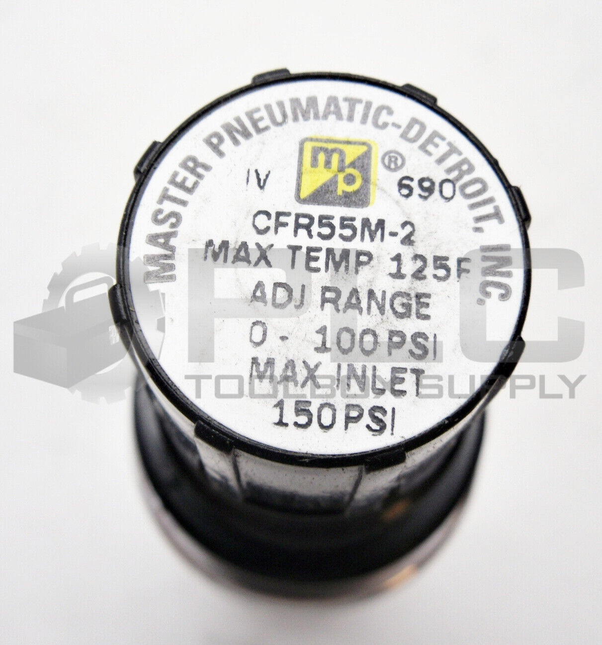 NEW MASTER PNEUMATIC MP CFR55M-2 MINI FILTER/REGULATOR - PLC Toolbox Supply