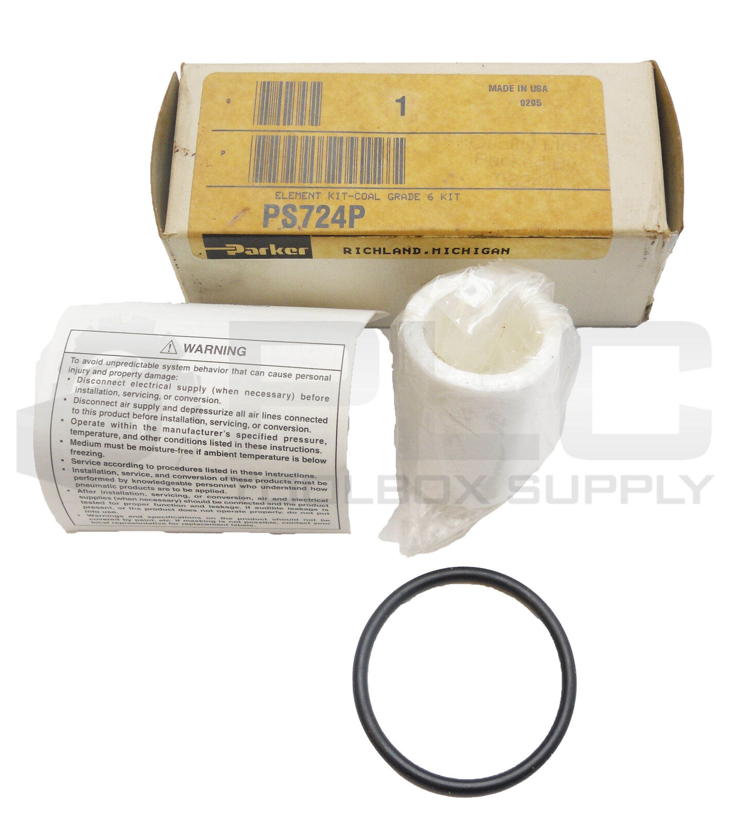 NEW PARKER PS724P ELEMENT KIT-COAL. GRADE 6 KIT - PLC Toolbox Supply