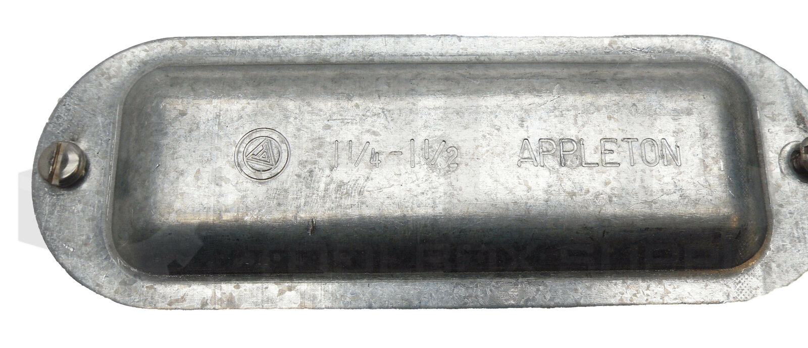 LOT OF 8 NEW APPLETON 1-1/4-1/-1/2 CONDUIT COVERS - PLC Toolbox Supply