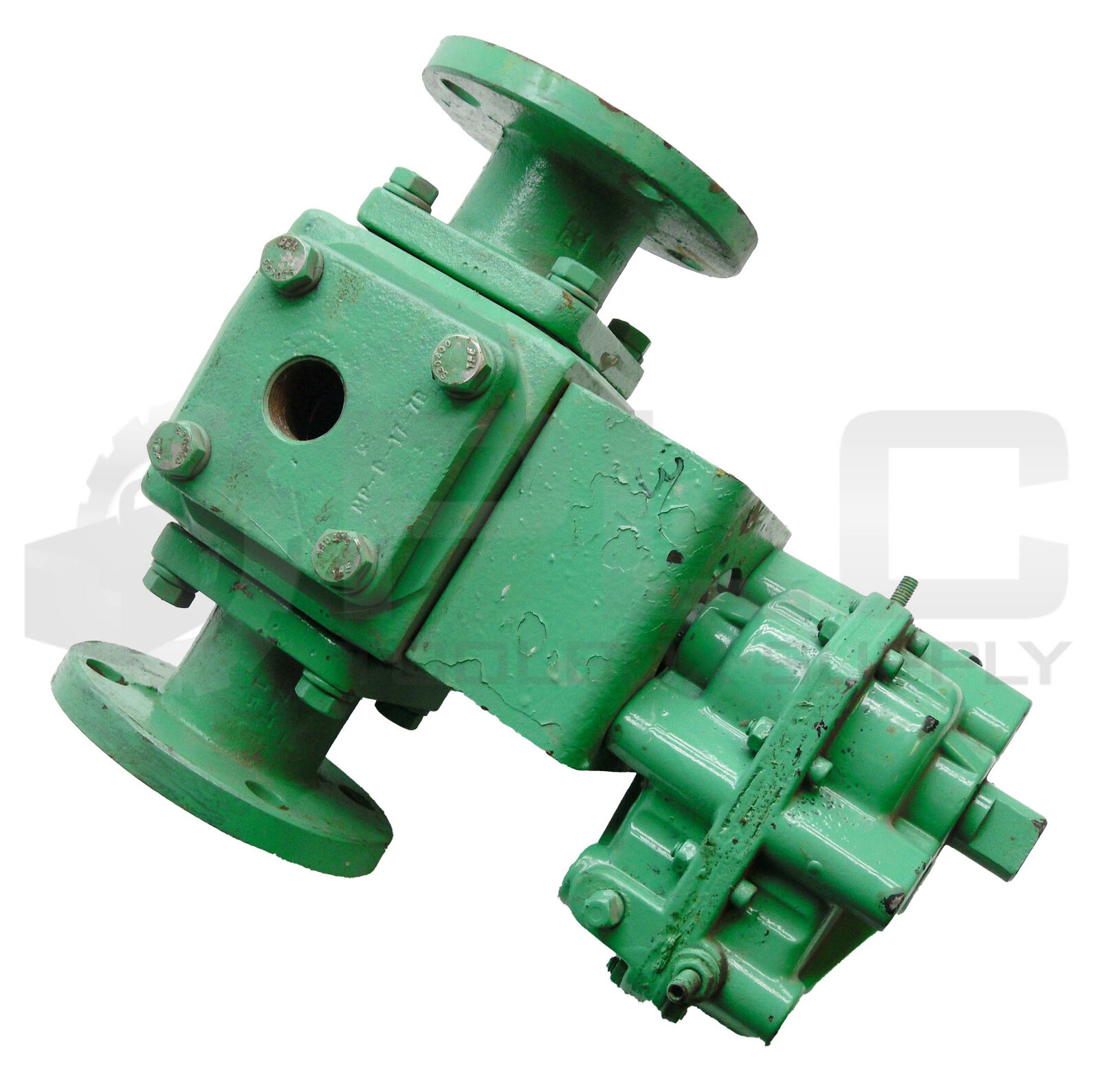 MATRYX MX200 ACTUATOR W/ 4-WAY VALVE 2" PORTS CAST IRON BODY - PLC ...