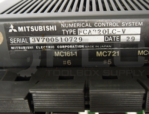 MITSUBISHI FCA320LC-V ELECTRIC NUMERICAL CONTROL SYSTEM - PLC Toolbox ...