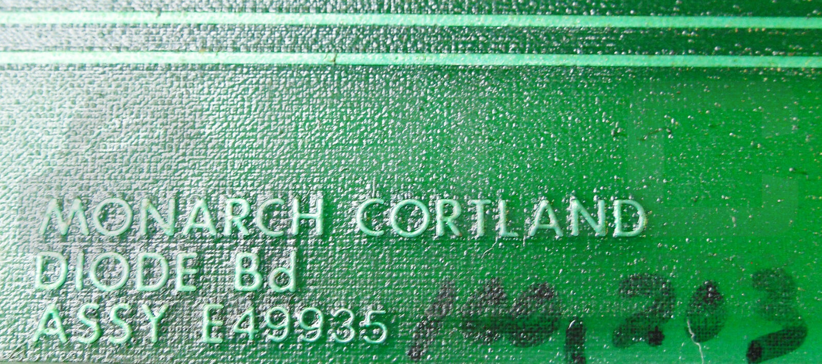 MONARCH CORTLAND E49935 DIODE BOARD - PLC Toolbox Supply