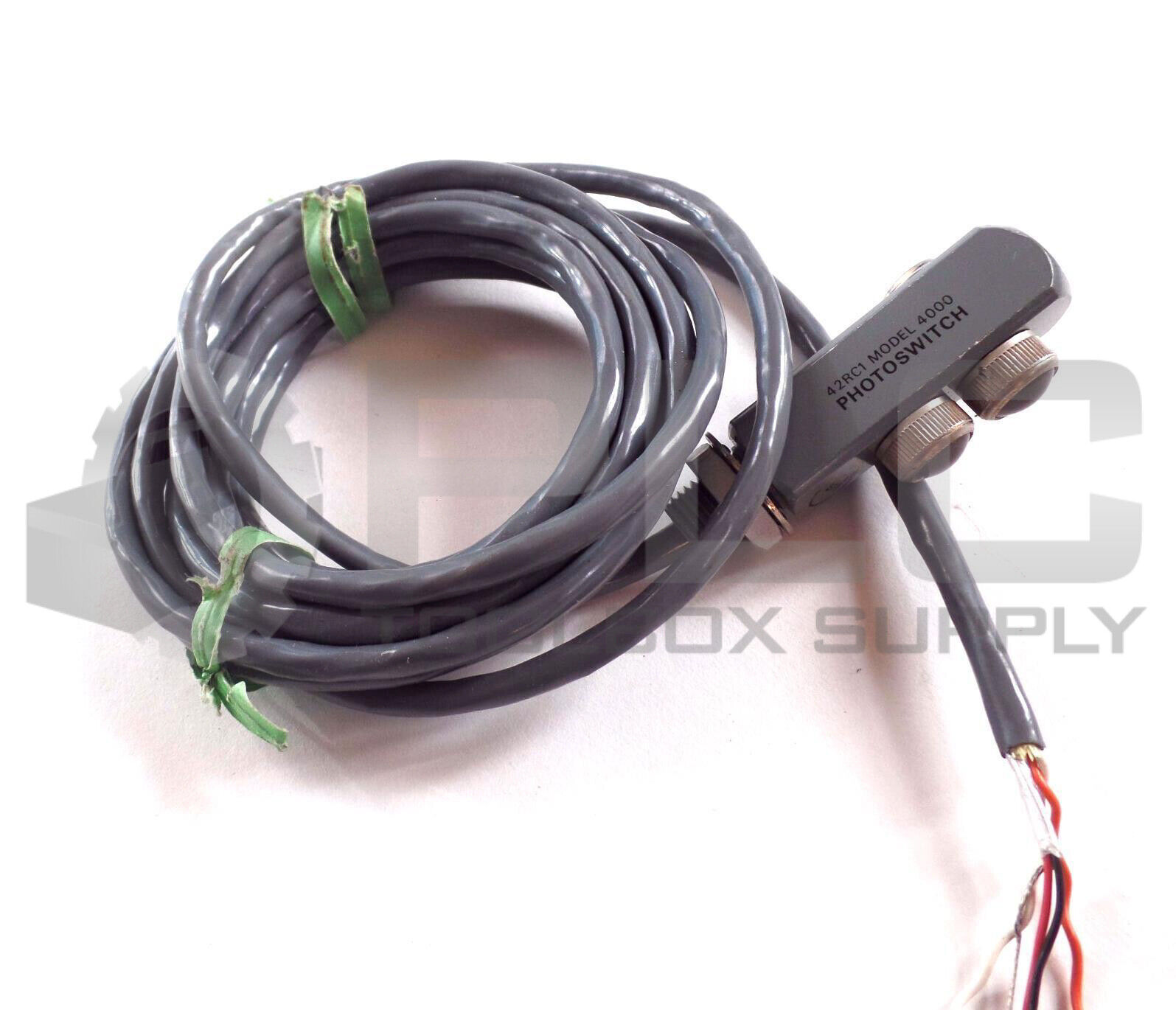 NEW ALLEN BRADLEY 42RC1 MODEL 4000 PHOTOSWITCH SENSOR - PLC Toolbox Supply