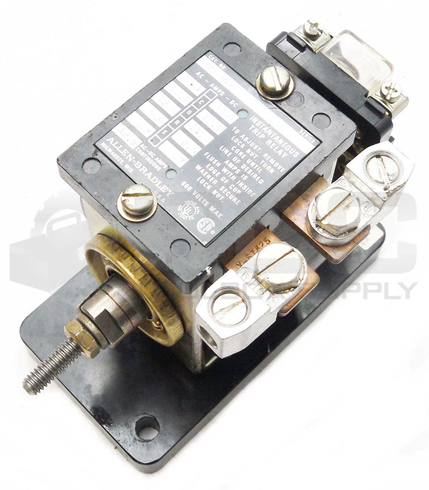 NEW ALLEN BRADLEY 809-A06E /A INSTANTANEOUS TRIP CURRENT RELAY - PLC ...