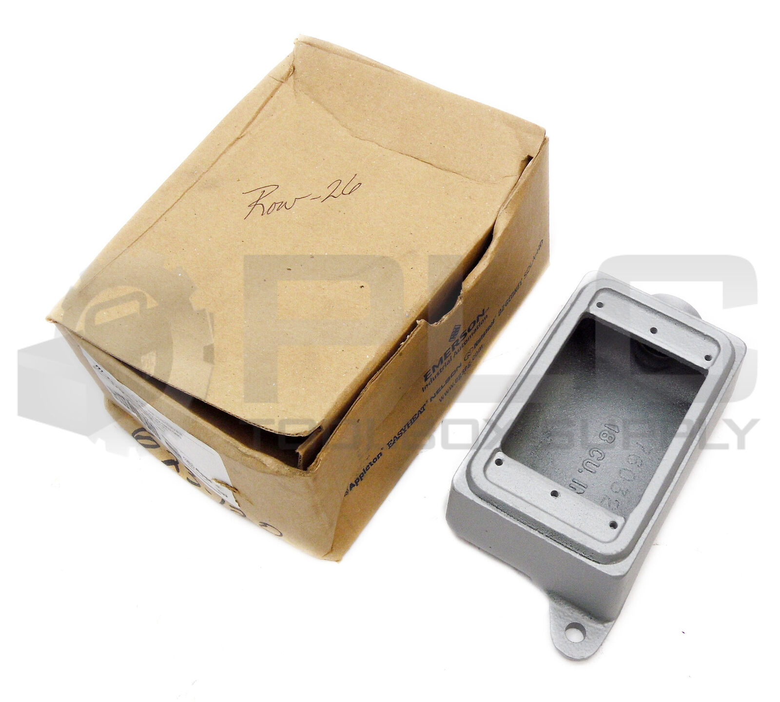 NEW APPLETON FS-1-50L CAST DEVICE BOX 1/2" TYPE FS SINGLE GANG FS150L ...