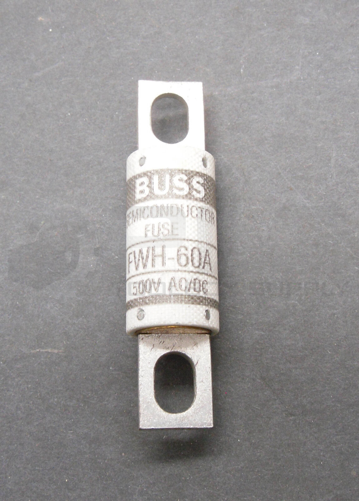 NEW BUSSMAN FWH-60A SEMICONDUCTOR FUSE 500V AC/DC 60A - PLC Toolbox Supply