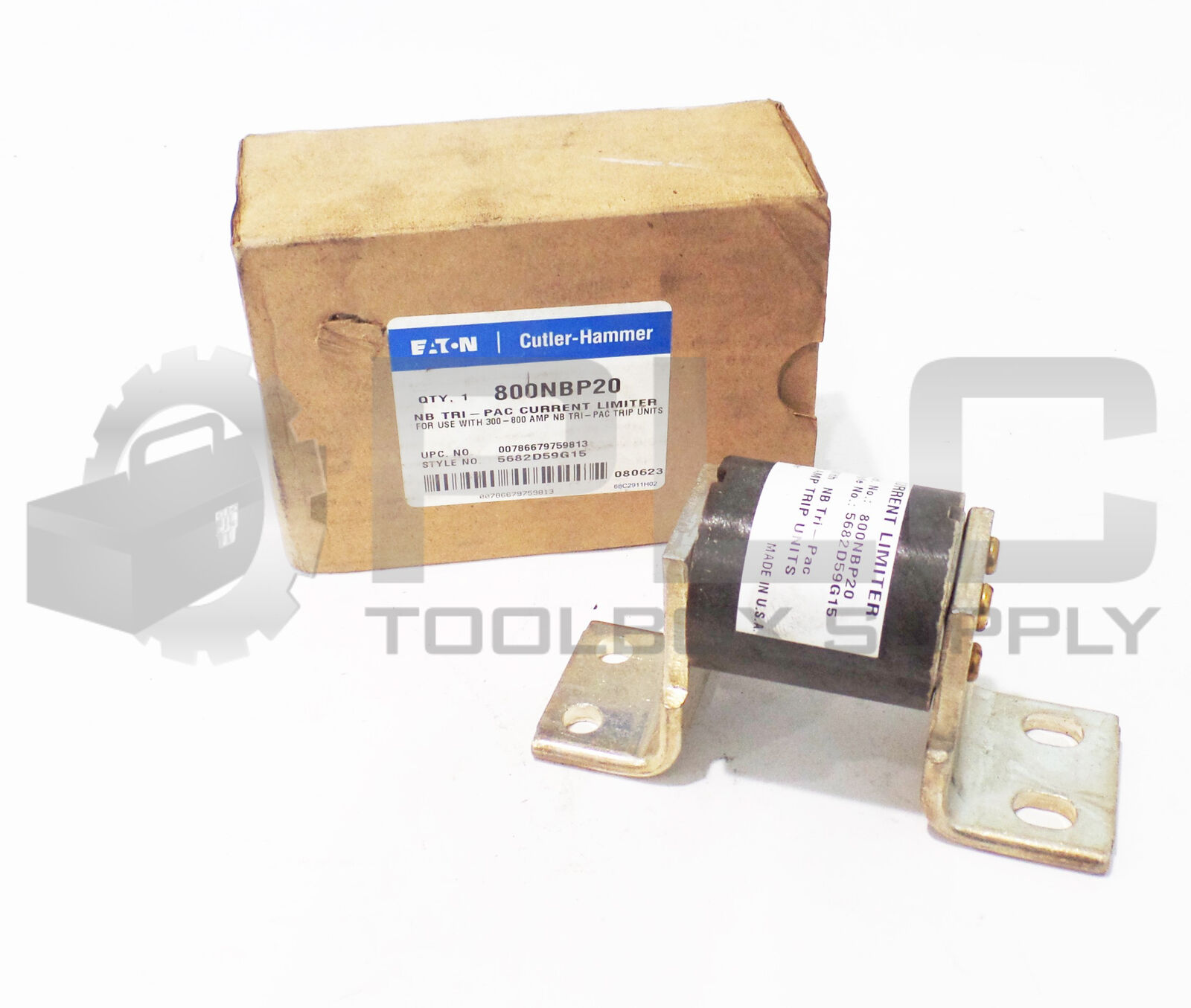 NEW CUTLER HAMMER 800NBP20 NB TRI-PAC CURRENT LIMITER WESTINGHOUSE ...