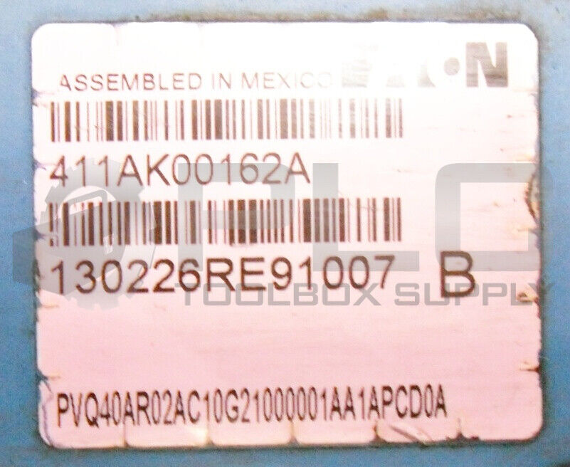 NEW EATON VICKERS PVQ40AR02AC10G21000001AA1APCD0A INLINE VARIABLE ...
