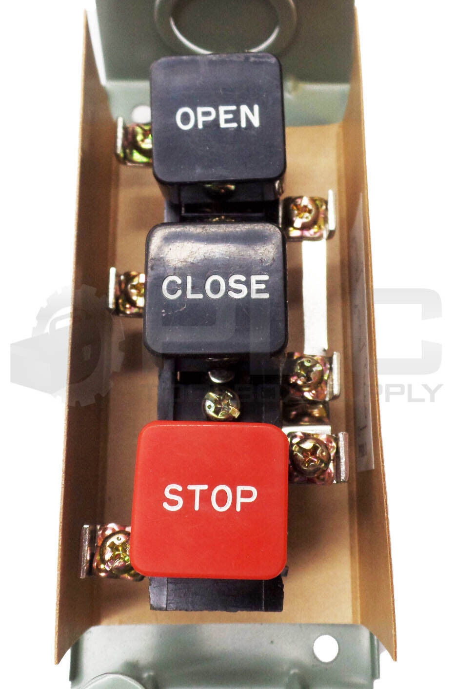 NEW GLEASON PBU-3 PUSH BUTTON STATION 3A 240VAC - PLC Toolbox Supply