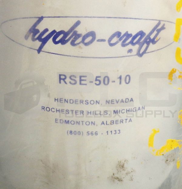 NEW HYDRO CRAFT RSE-50-10 FILTER - PLC Toolbox Supply