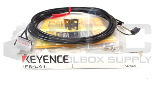NEW KEYENCE FS-L41 OPTIC CABLE SENSOR - PLC Toolbox Supply
