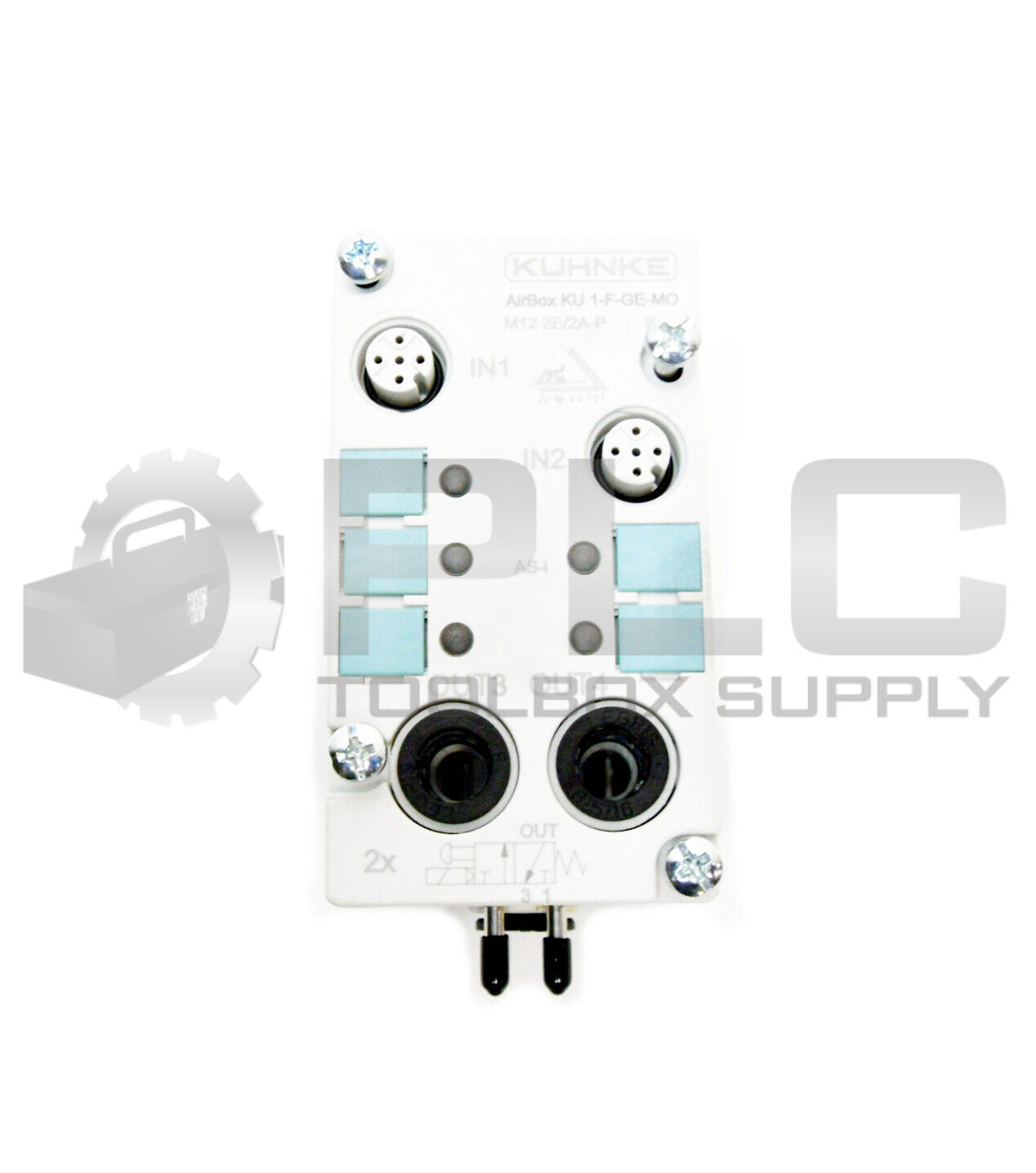NEW KUHNKE AIRBOX KU 1-F-GE-MO-2 PNEUMATIC INTERFACE MODULE - PLC ...