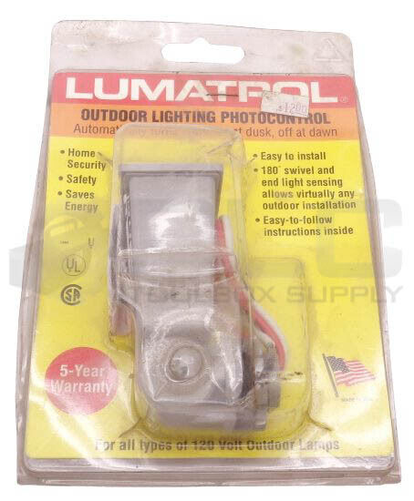 NEW LUMATROL ET-15BP OUTDOOR LIGHTING PHOTOCONTROL - PLC Toolbox Supply