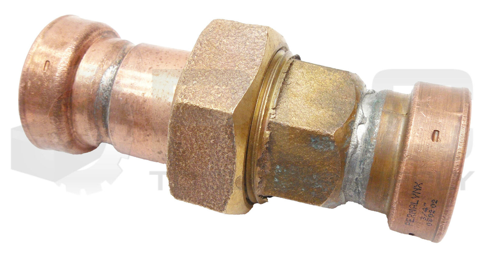 NEW NIBCO 050202 3/4" WROT COPPER PIPE UNION - PLC Toolbox Supply