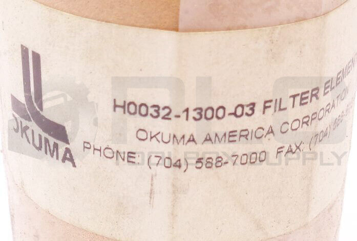 NEW OKUMA H0032-1300-03 FILTER ELEMENT - PLC Toolbox Supply