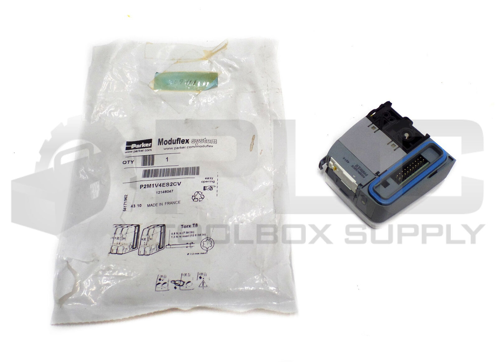 NEW PARKER P2M1V4ES2CV MODUFLEX SYSTEM MANIFOLD - PLC Toolbox Supply