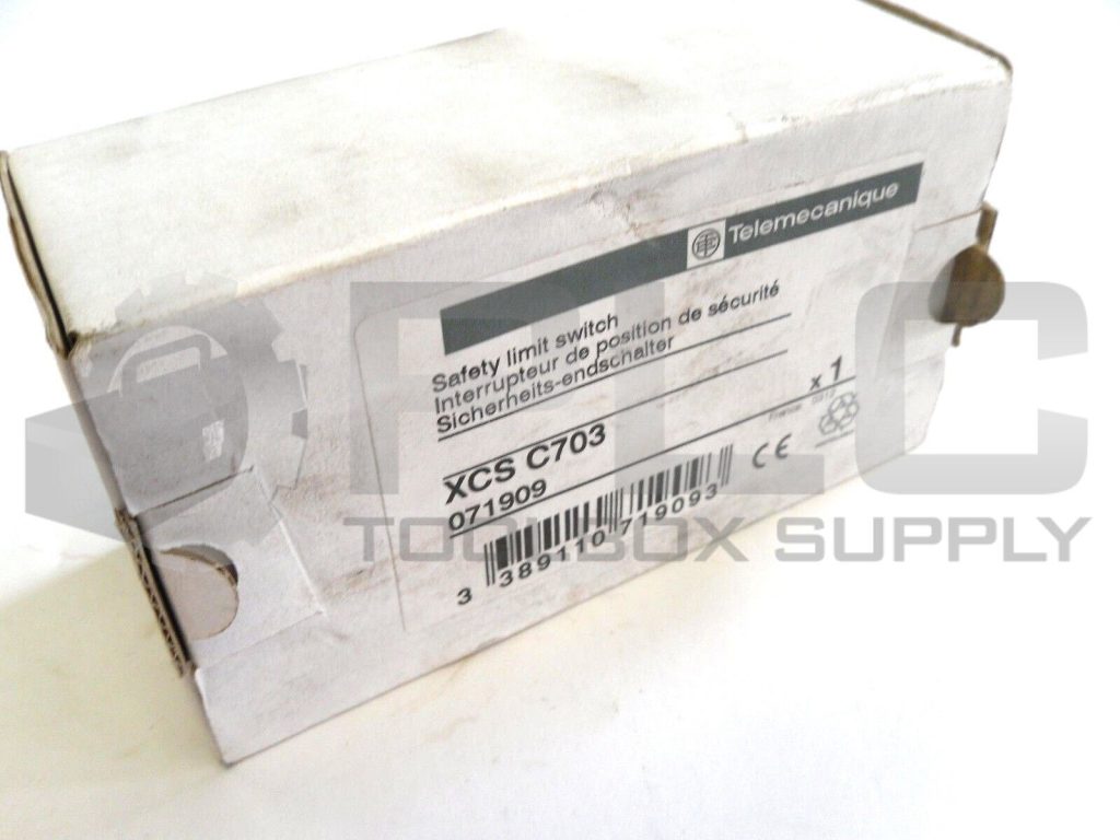 NEW TELEMECANIQUE SAFETY LIMIT SWITCH INTERLOCK MODEL XCS-C703 - PLC ...