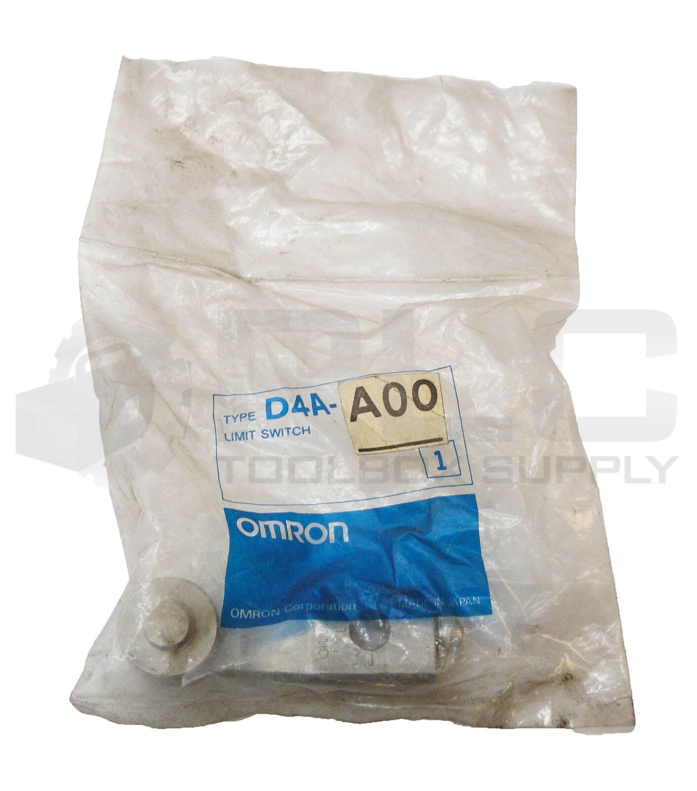 LOT OF 5 SEALED NEW OMRON D4A-A00 LIMIT SWITCH ROLLER LEVER *READ* - PLC Toolbox Supply