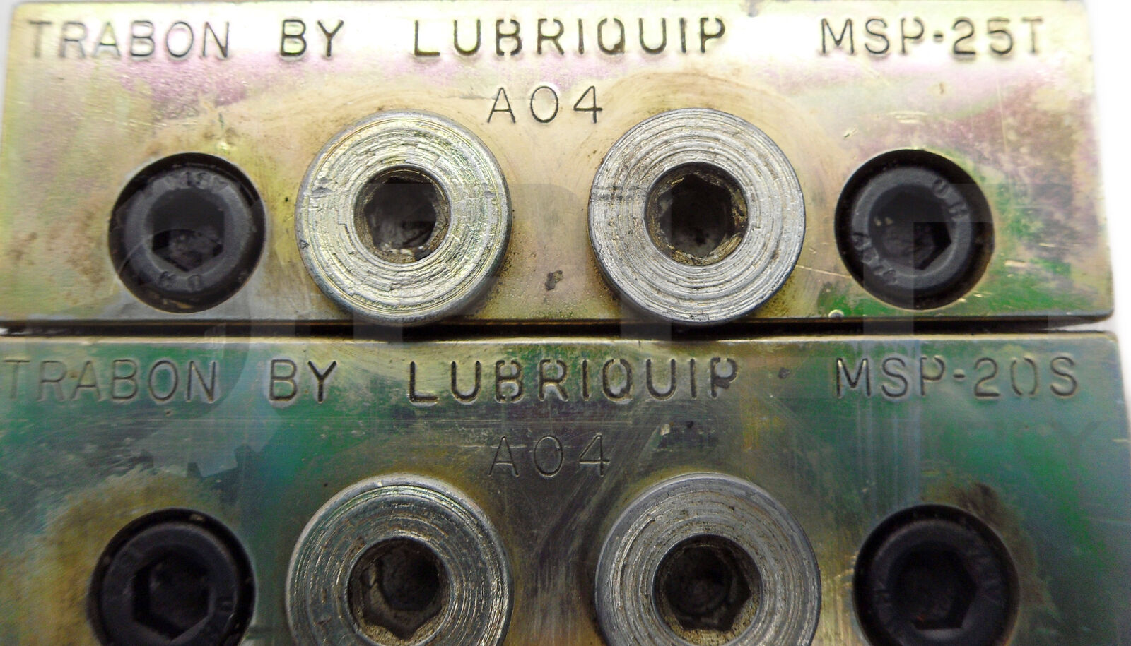 LUBRIQUIP MSP-25T MANIFOLD DIVIDER VALVE MSP-20S,MSP-20T,MSP-10T(2 ...