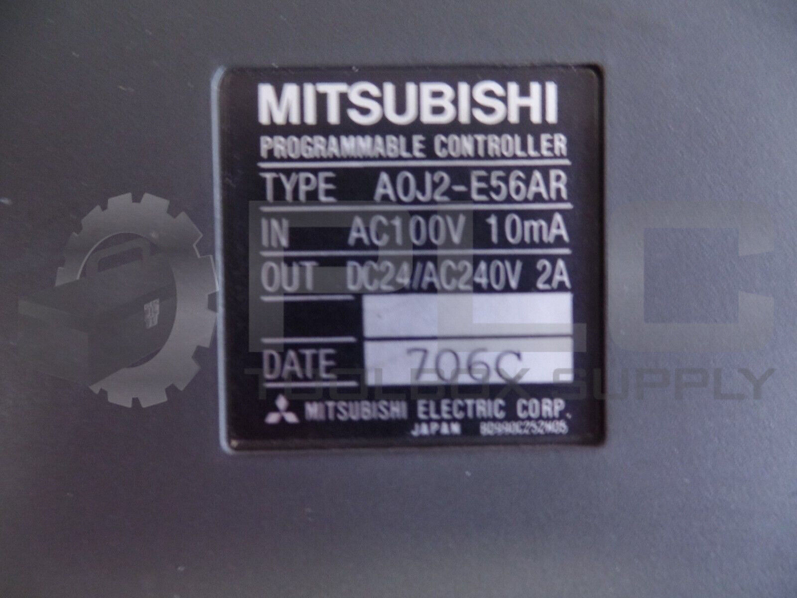 MITSUBISHI A0J2-E56AR PROGRAMMABLE CONTROLLER A0J2E56AR - PLC Toolbox Supply