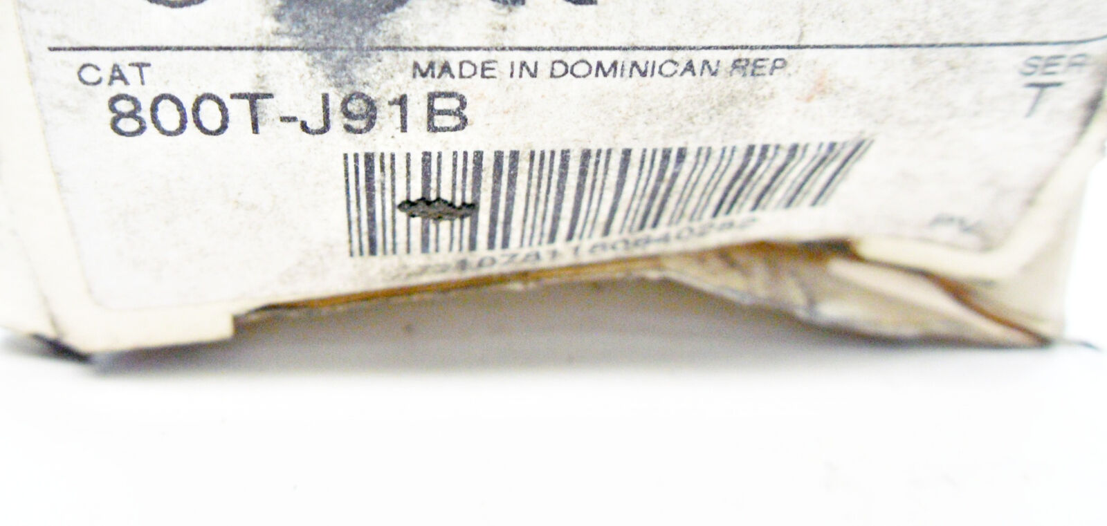 NEW ALLEN BRADLEY 800T-J91B /T SELECTOR SWITCH - PLC Toolbox Supply