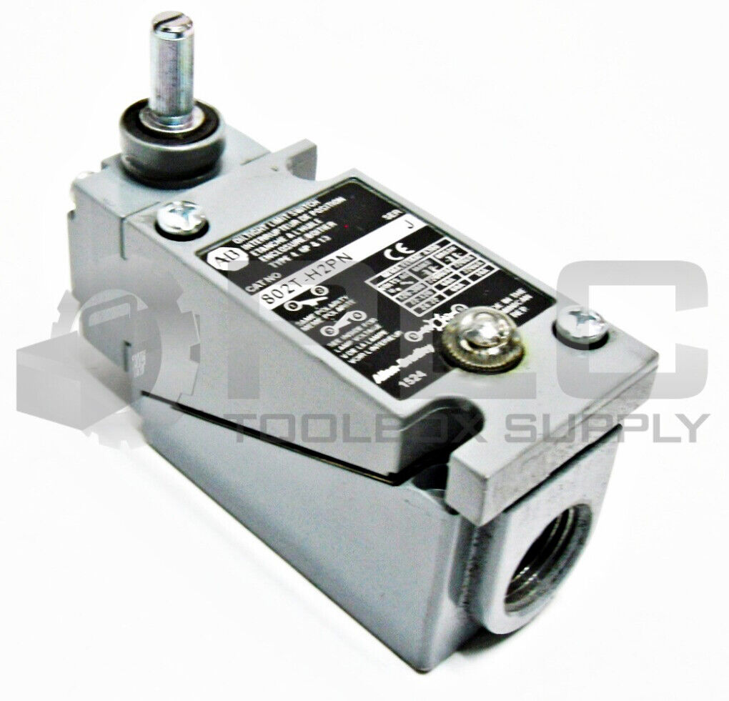 NEW ALLEN BRADLEY 802T-H2PN SER. J OILTIGHT LIMIT SWITCH - PLC Toolbox Supply