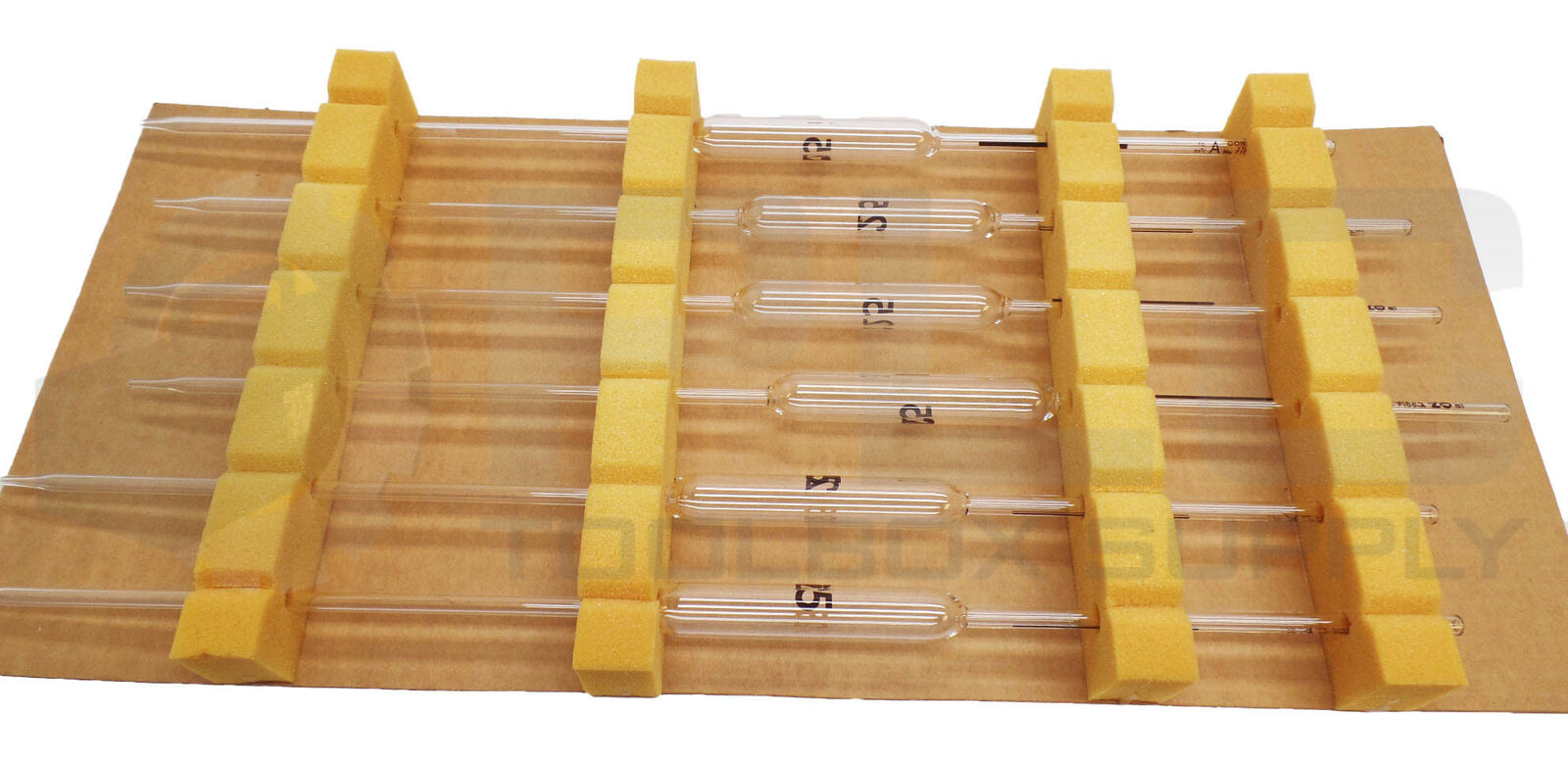 NEW BOX OF 6 COREX 7100A ACCU-RED PIPET 25mL 7100-A - PLC Toolbox Supply