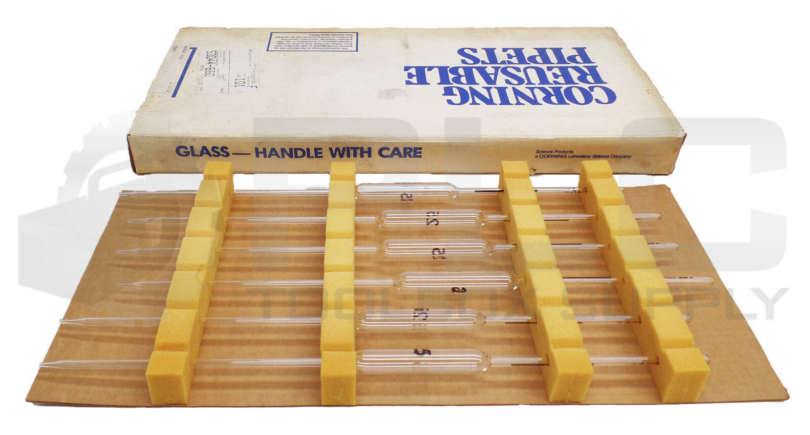 NEW BOX OF 6 COREX 7100A ACCU-RED PIPET 25mL 7100-A - PLC Toolbox Supply