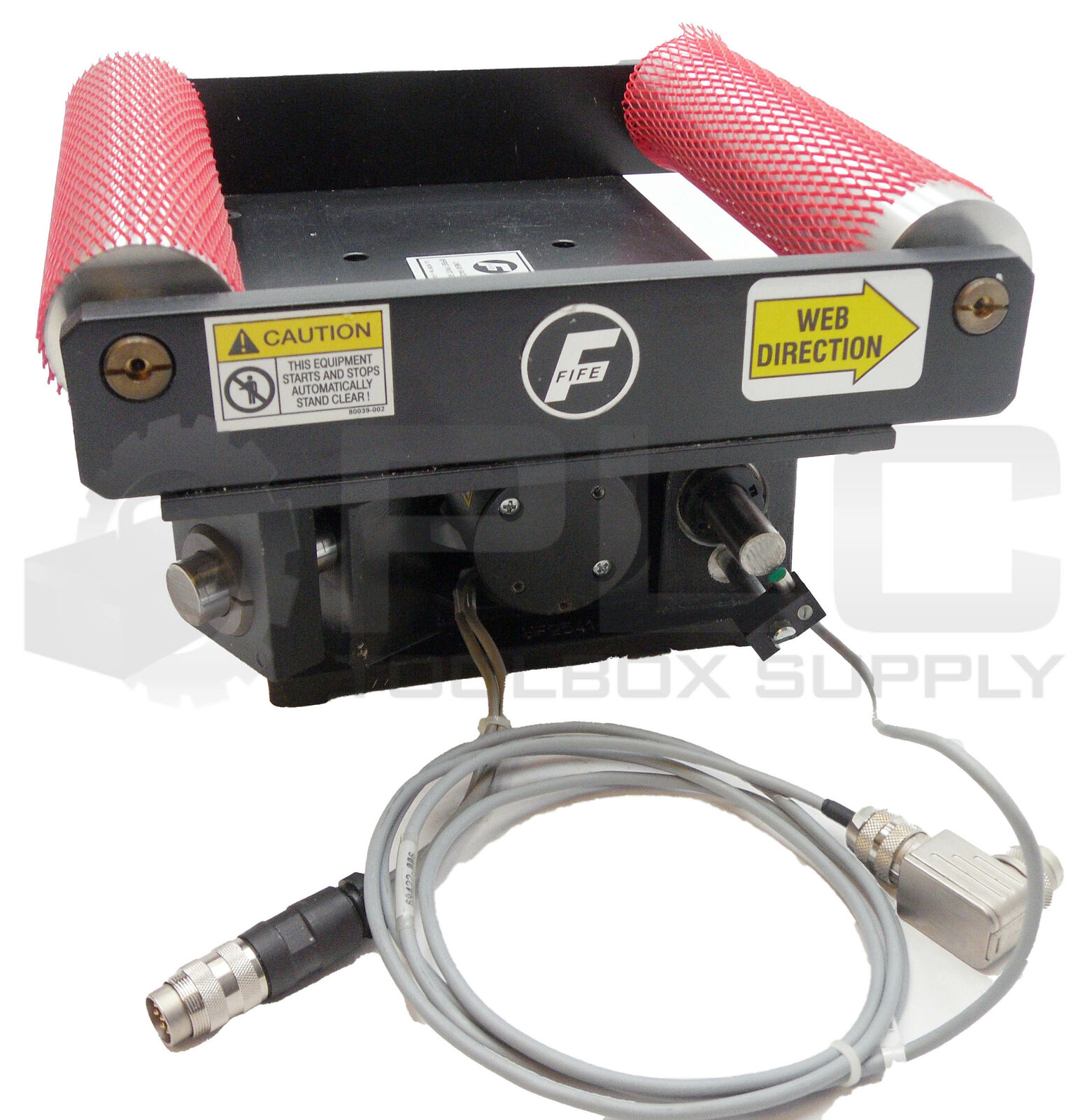 NEW FIFE SYMAT-50 LINEAR RACE OFFSET PIVOT GUIDE 10" ROLLER - PLC ...