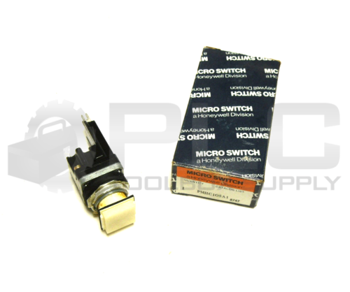 NEW HONEYWELL MICRO SWITCH PMHC105A1 WHITE PUSHBUTTON - PLC Toolbox Supply