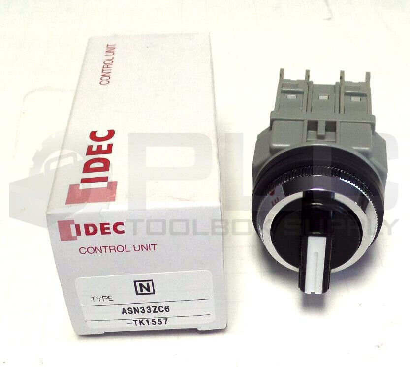 NEW IDEC POWER SELECTOR SWITCH ASN33ZC6-TK1557 - PLC Toolbox Supply