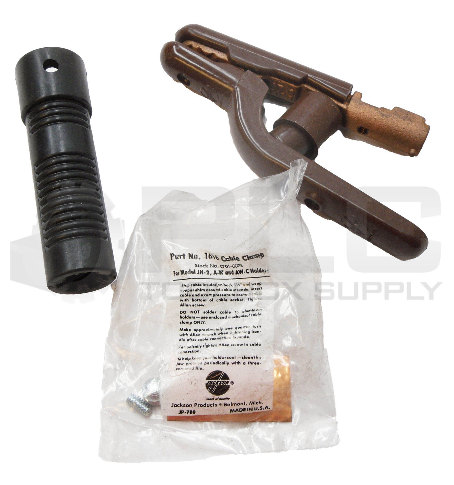 NEW JACKSON 0700-0012 ELECTRODE HOLDER 300A 1/4" AW-C *READ* - PLC ...