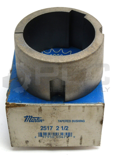 NEW MARTIN 2517 2-1/2 TAPERED BUSHING - PLC Toolbox Supply