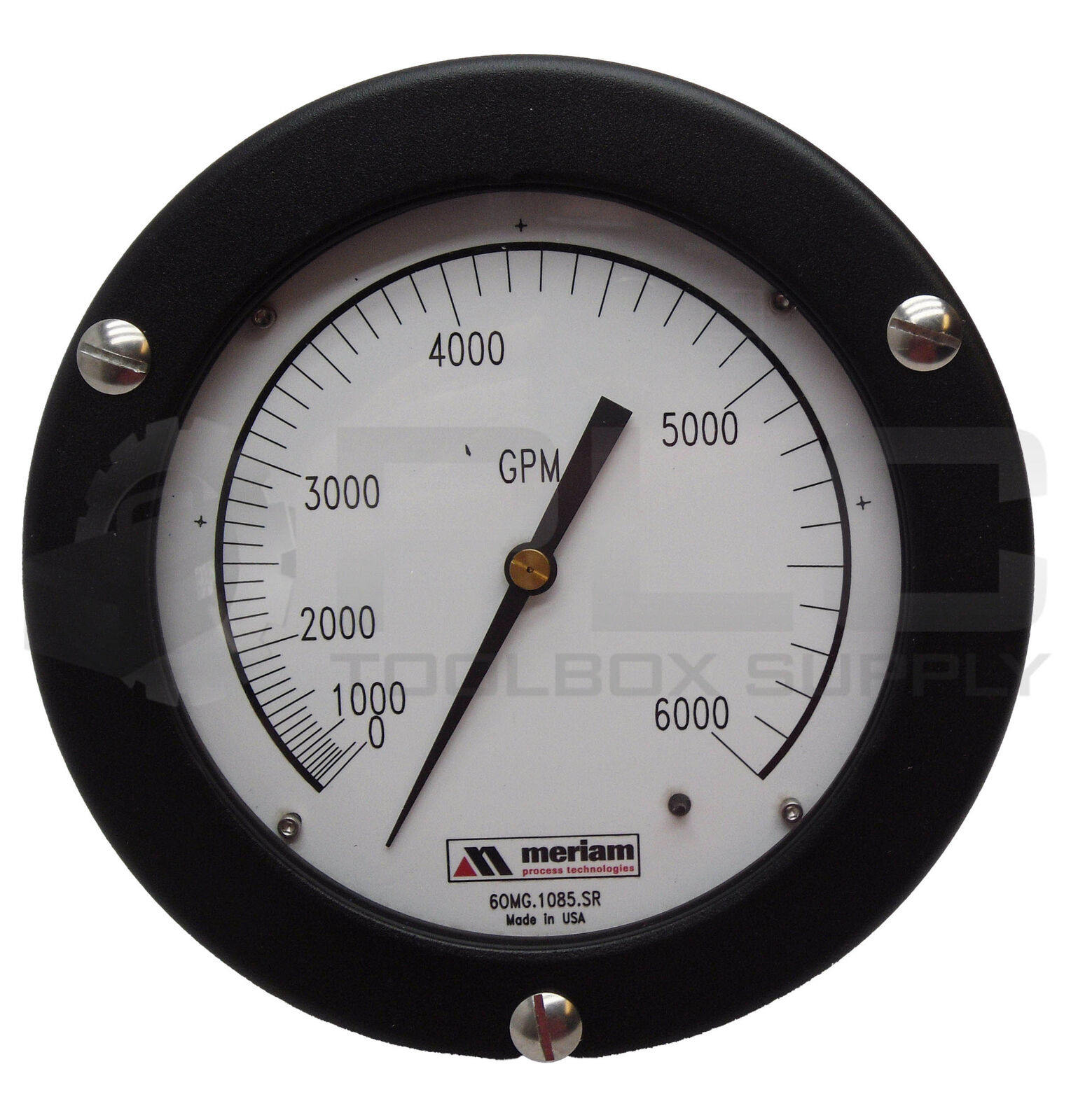 NEW MERIAM Z1126FF-A DIFFERENTIAL PRESSURE GAUGE 0-6000GPM 120"WC - PLC ...