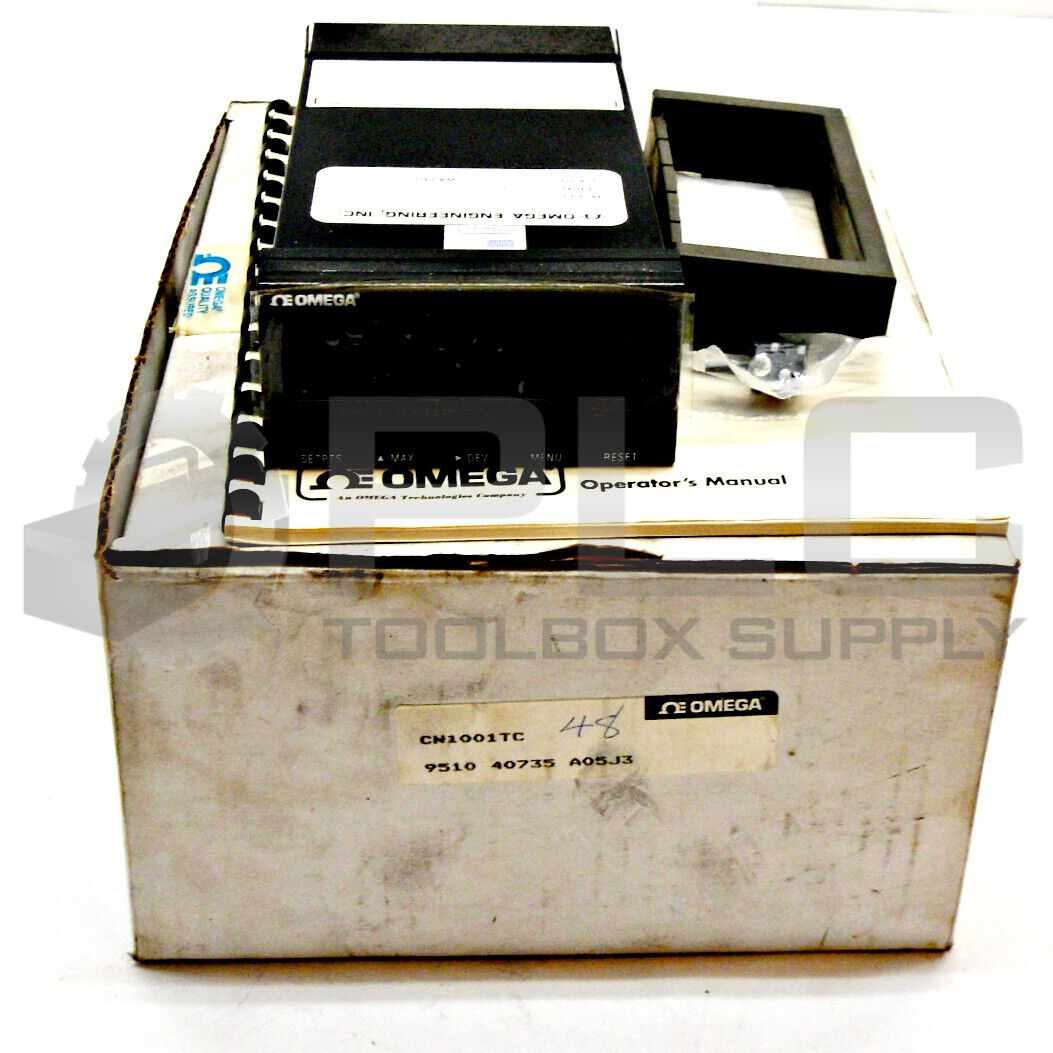 NEW OMEGA ENGINEERING INC CN1001TC TEMP CONTROLLER 115VAC - PLC Toolbox ...