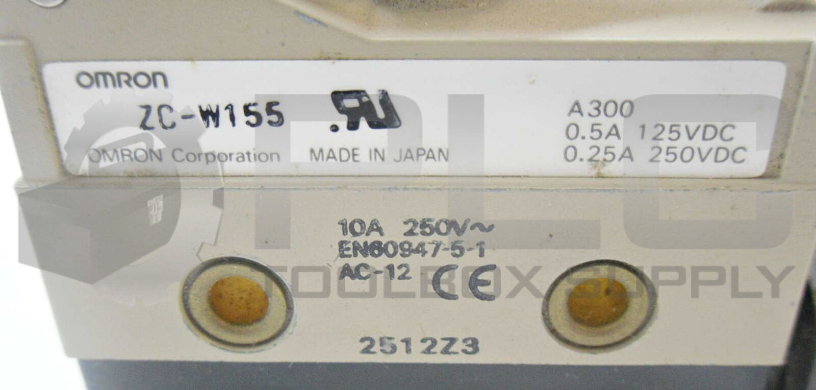 NEW OMRON ZC-W155 LIMIT SWITCH - PLC Toolbox Supply