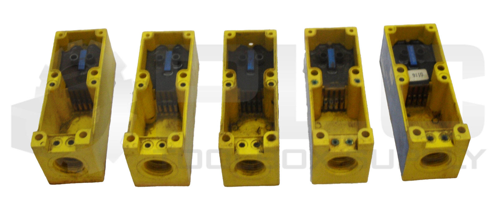 LOT OF 5 BANNER FX1 MULTIBEAM SCANNER BLOCK - PLC Toolbox Supply