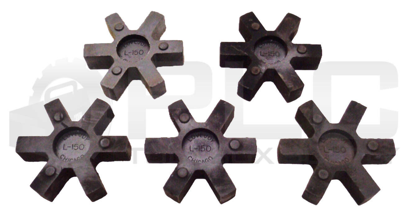 LOT OF 5 NEW LOVEJOY L-150 SPIDER INSERTS - PLC Toolbox Supply