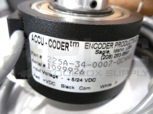 NEW ACCU-CODER 225A-34-0007-OCNNS ENCODER - PLC Toolbox Supply